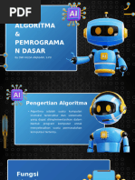 Menghitung Luas Segitiga: Algoritma Deskriptif | PDF | Komputer | Teknologi & Rekayasa