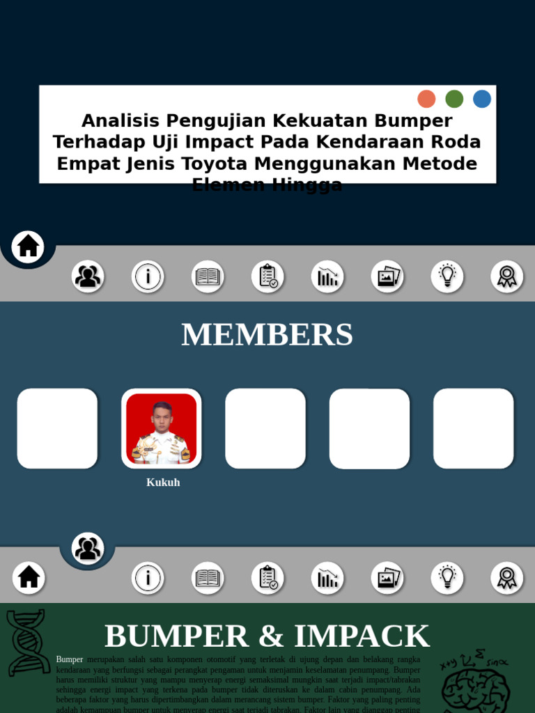 PPT Pengujian Bumper Impact FIX | PDF