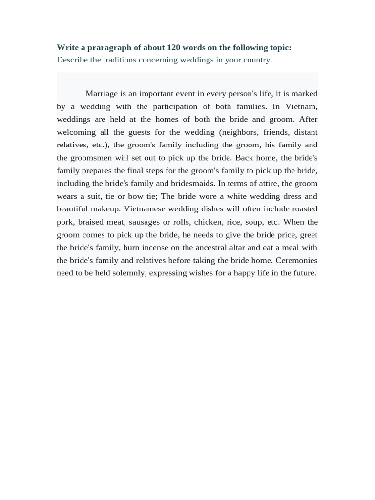 English B1 Module 2 Writing | PDF