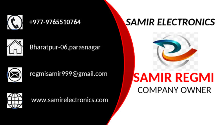 Samir Visiting Card | PDF