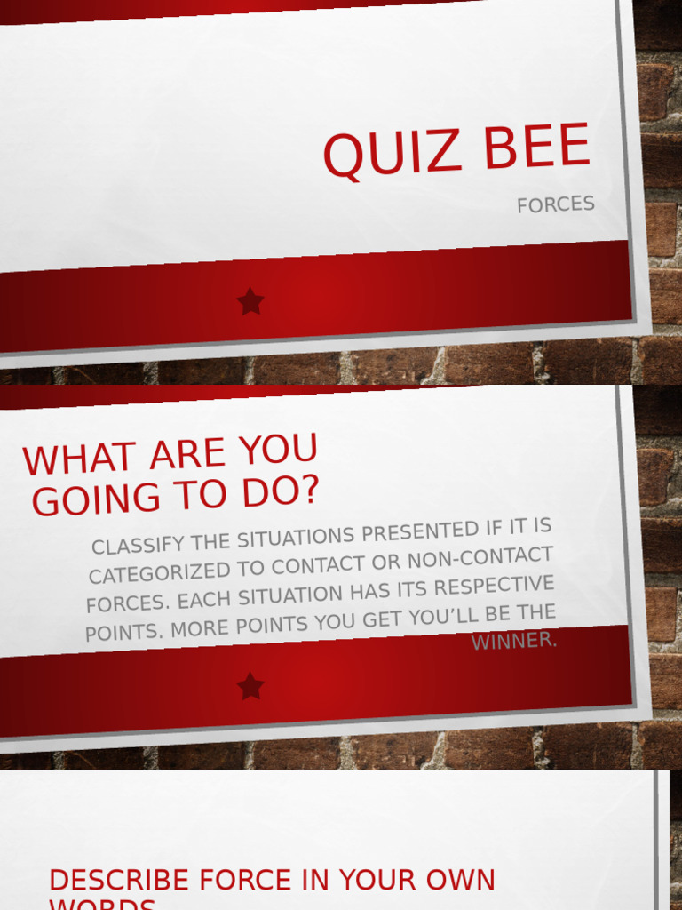 Quiz Bee | PDF