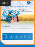 Bajaj Allianz eTouch II Life Insurance Plan | PDF | Life Insurance ...