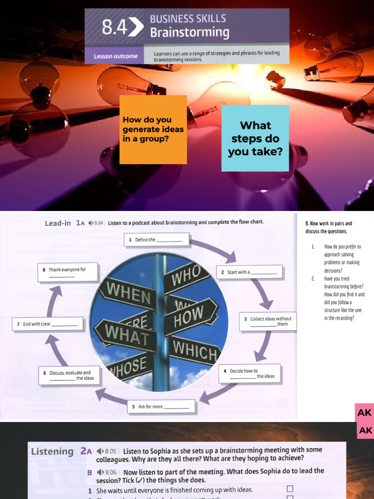 Business Skills - Brainstorming | PDF