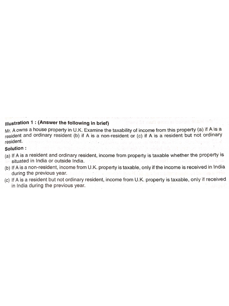Income From House Property | PDF