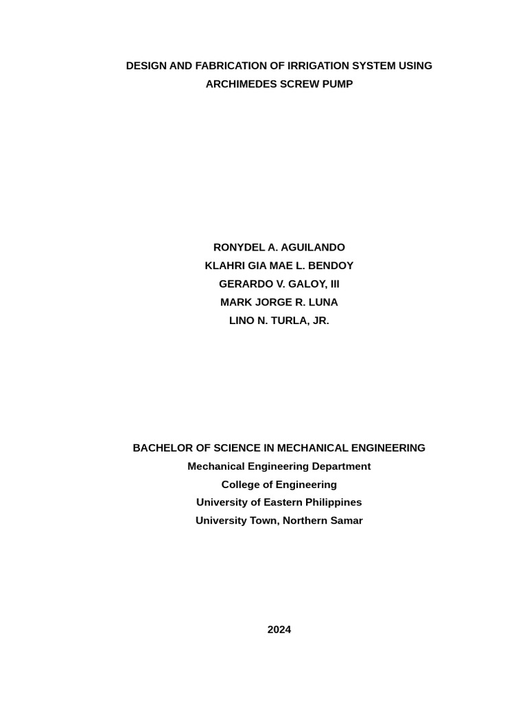 Title page | PDF | Pump | Volume