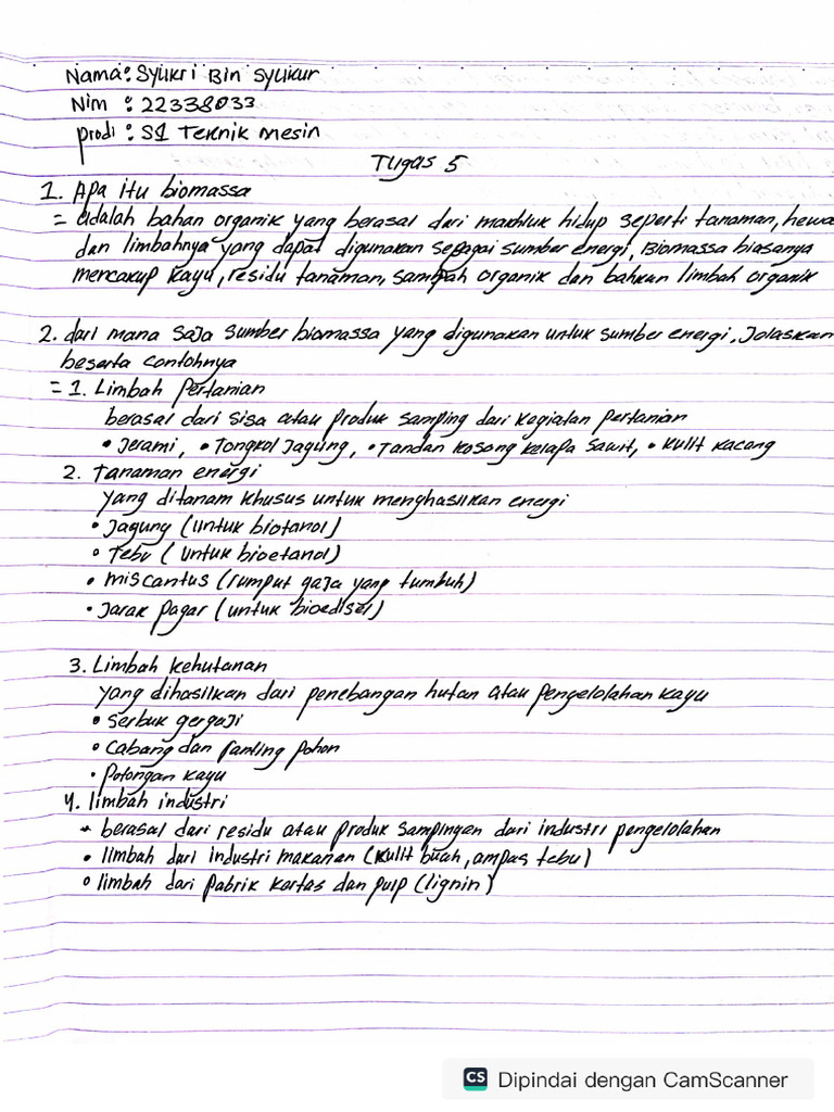 TUGAS 5 Syukri Bin Syukur_22338033 | PDF