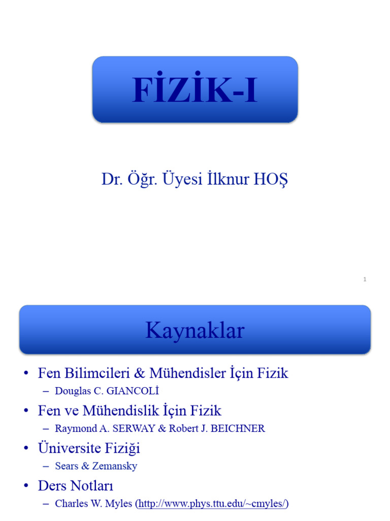 Fizik2 Ders10 | PDF