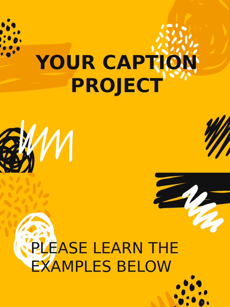 Your Caption Project | PDF