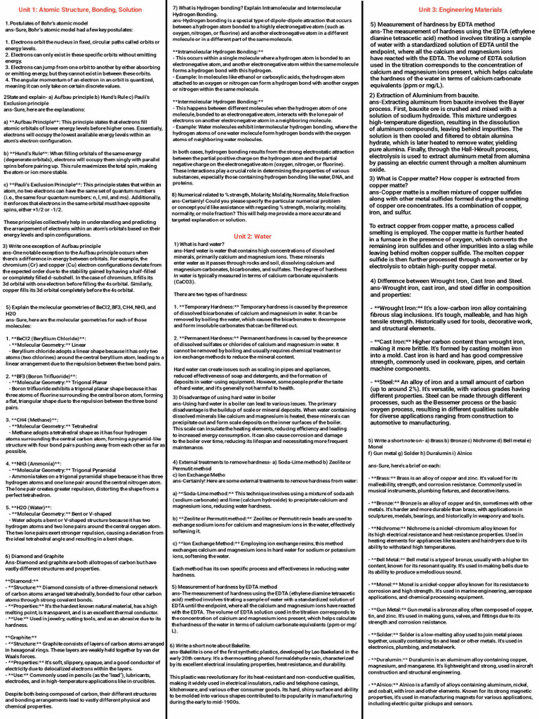 Chemistry Micro1 | PDF
