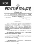 Karnataka Excise Rules | PDF | License