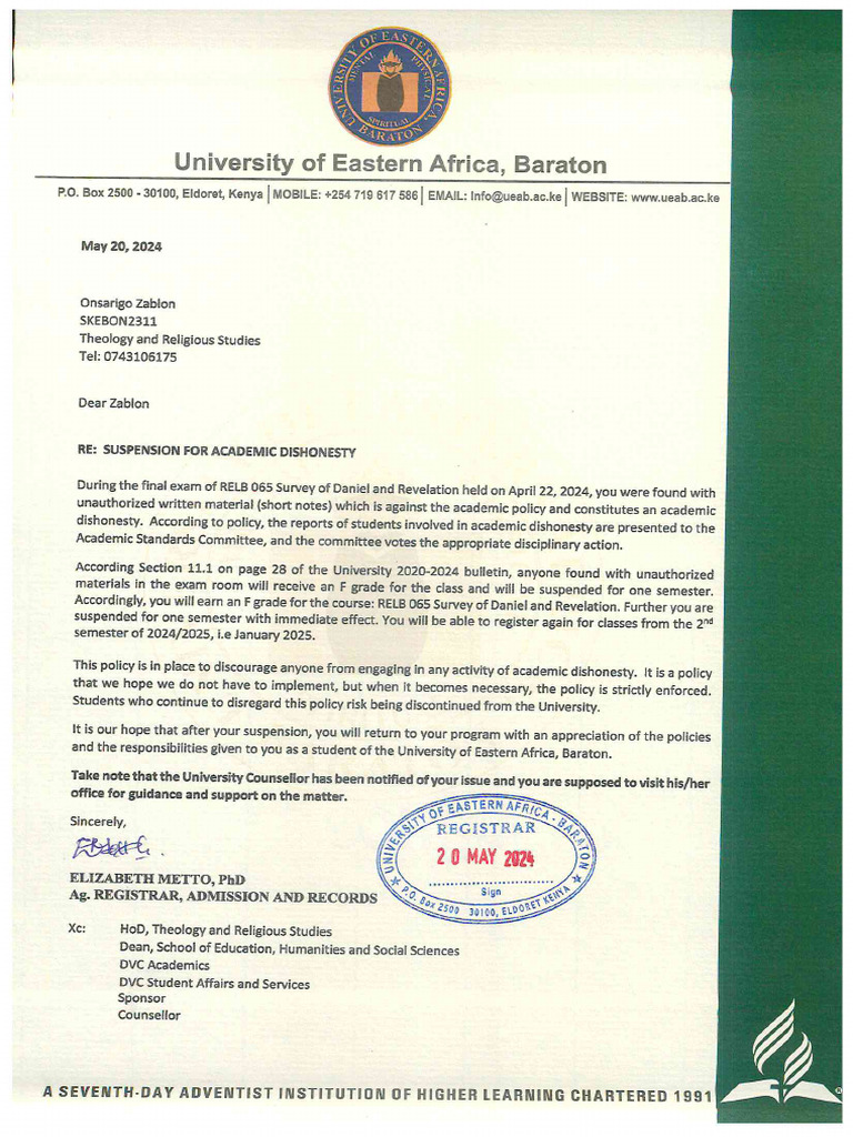 Onsarigo Zablon | PDF