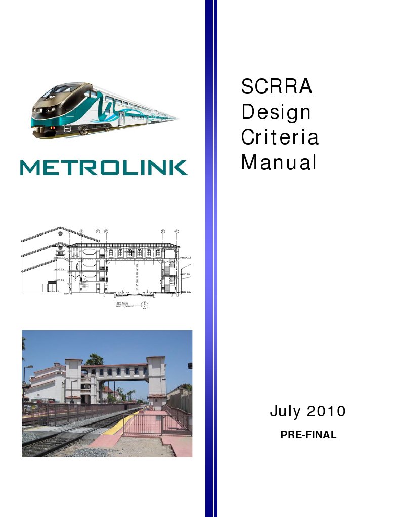 Design Standards and Specifications for Track, Rolling Stock, Stations ...