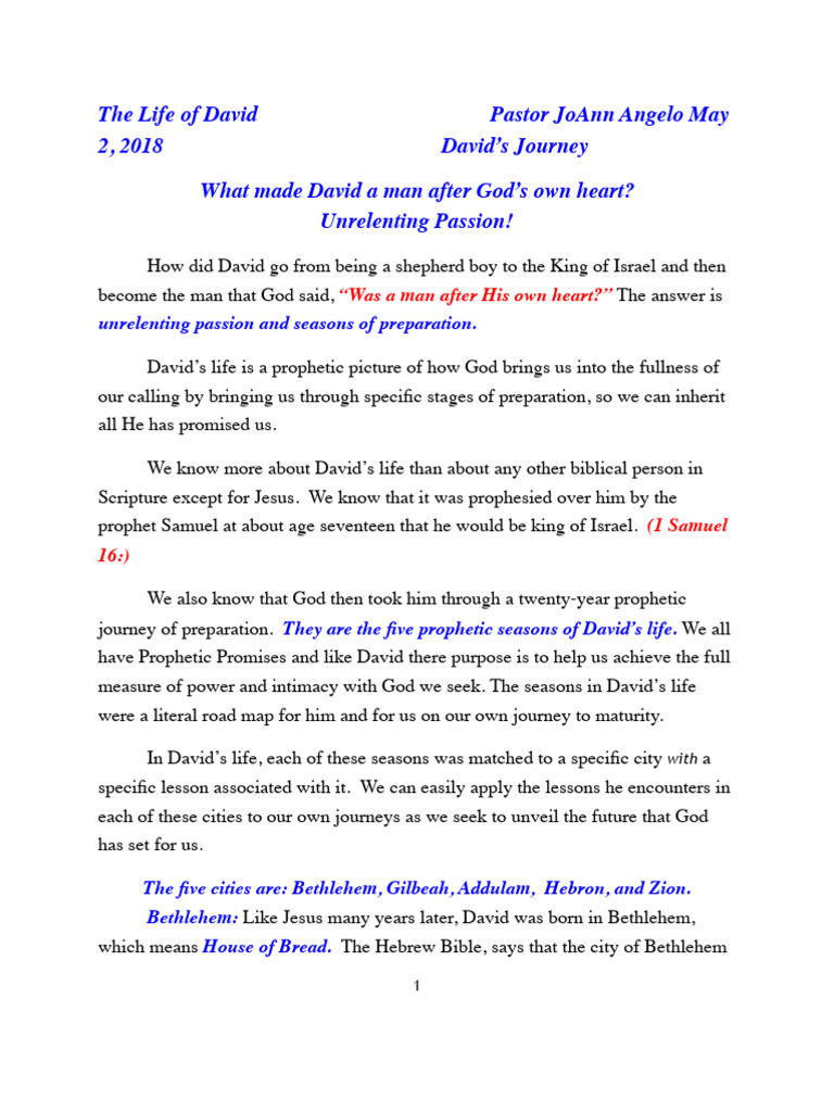 Document | PDF | David | Saul