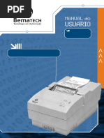 Manual Bematech MP 4200 | PDF | Impressora (informática) | Impressão