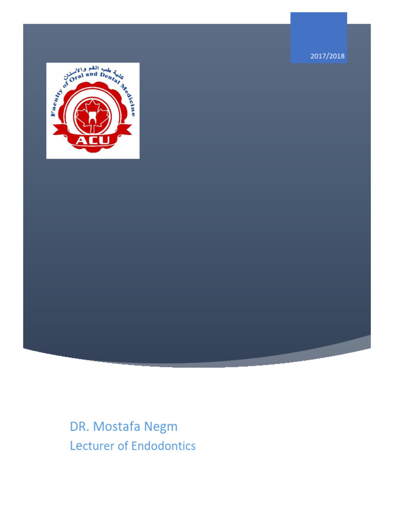 Preparatory Phase of Technical Endodontics | PDF | Medical Specialties ...