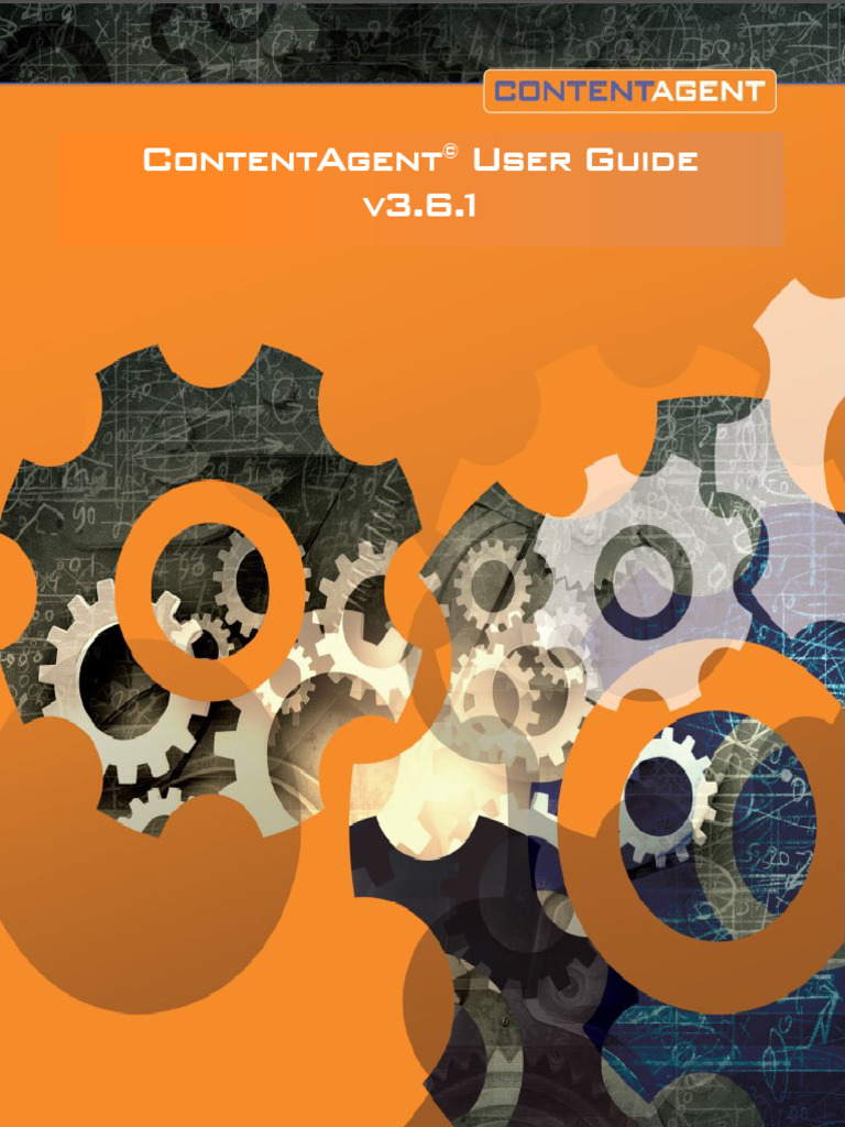 ContentAgent UserGuide 3.6 | PDF | Computer File | Icon (Computing)