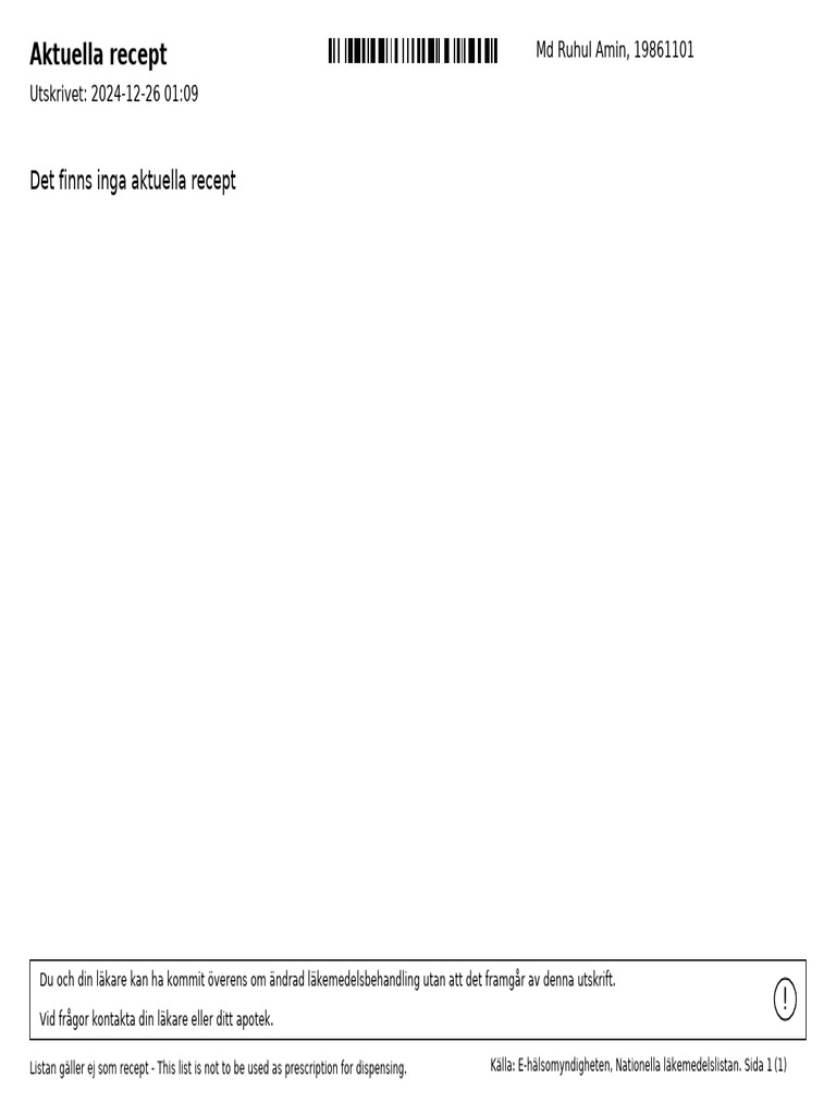 Mina Sparade Recept | PDF