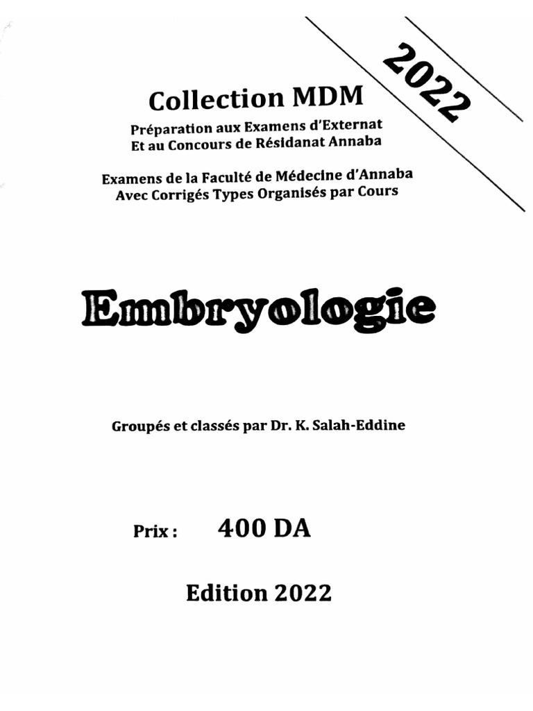 Emd Embryologie | PDF