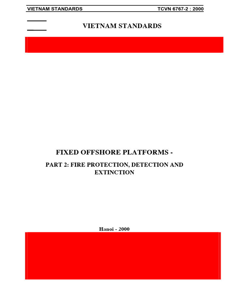 Fire Protection Standards for Offshore Platforms | PDF | Duct (Flow ...