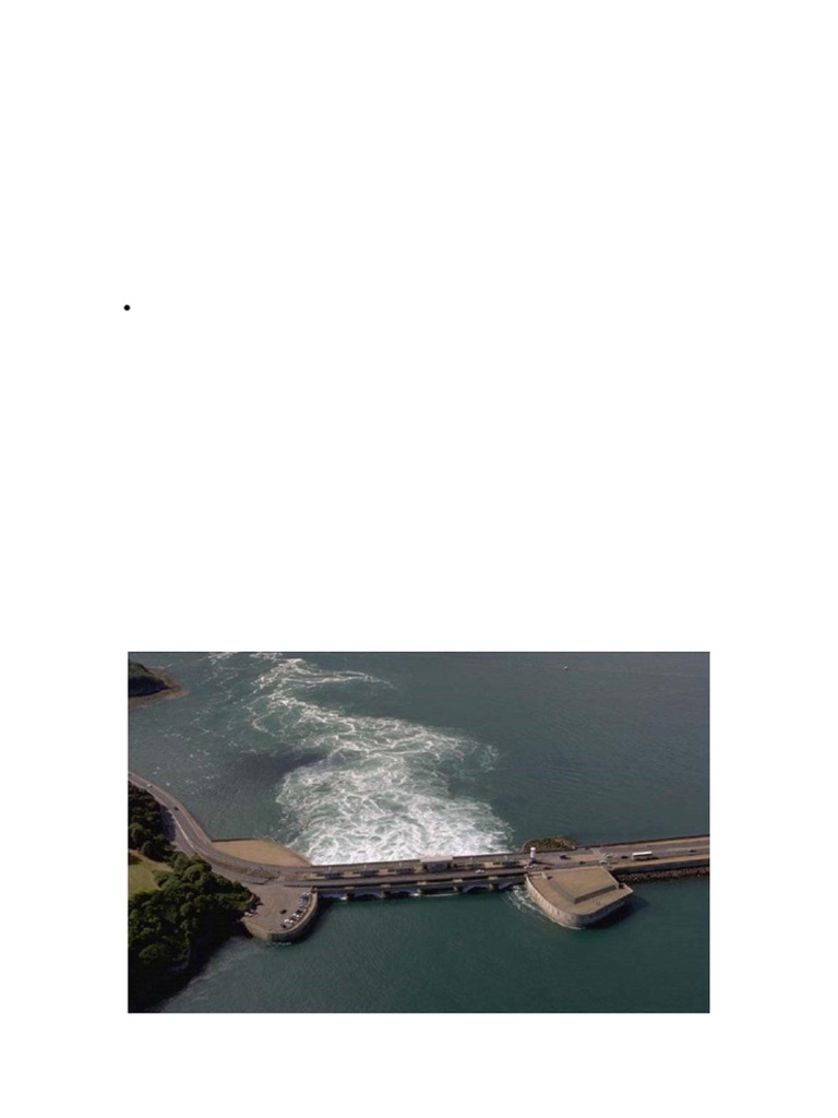 Tidal Power Plants: Types and Benefits | PDF | Power Station | Tide