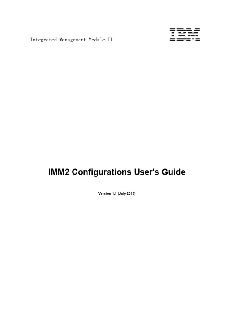 Imm2 Configurations Usersguide 2013 7 | PDF | Public Key Certificate ...