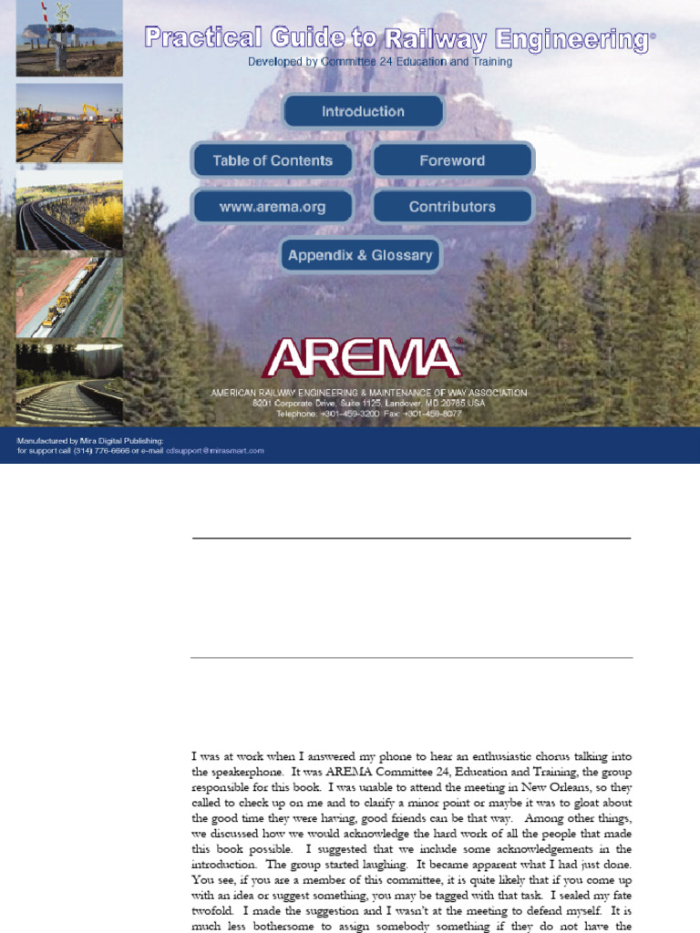 Arema Practical Guidepdf | PDF | Track (Rail Transport) | Rail Transport