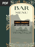 Cappello Cocktail Menu Digital | PDF