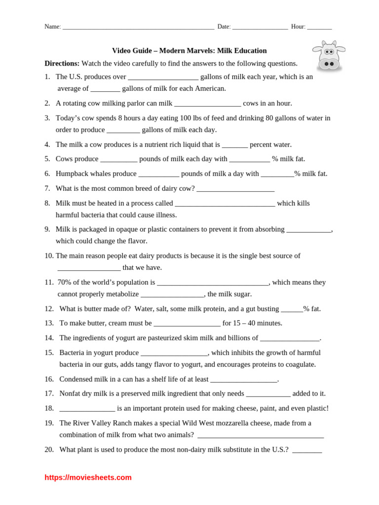 Modern Marvels - Milk | PDF