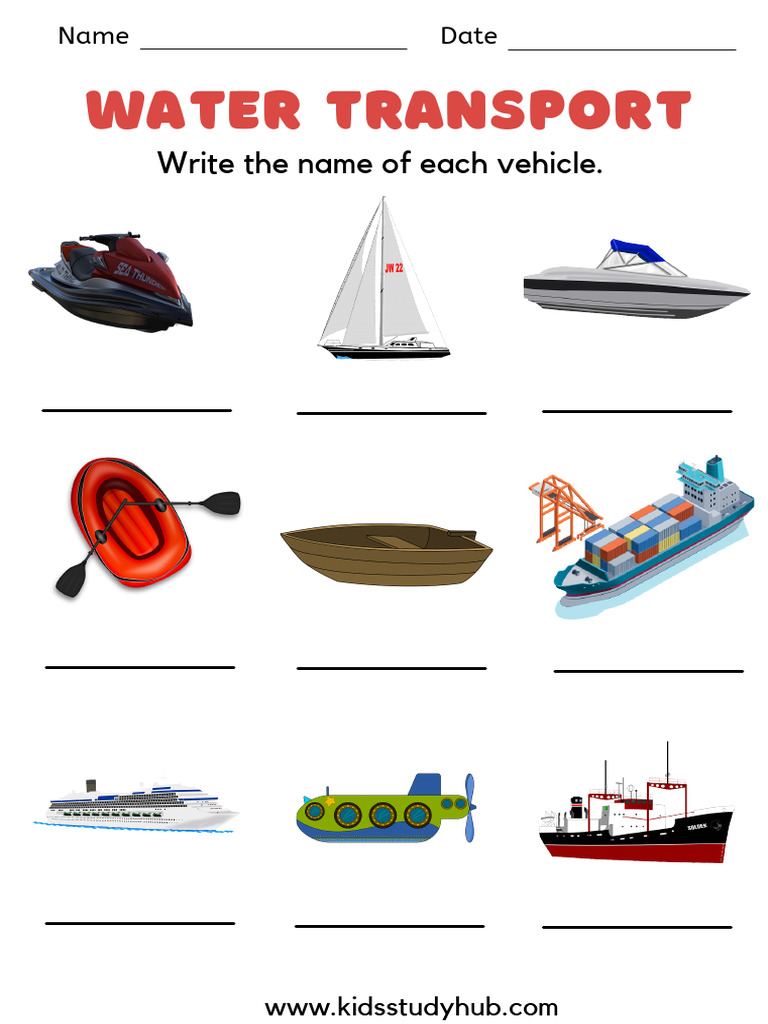 Water Transport Label | PDF