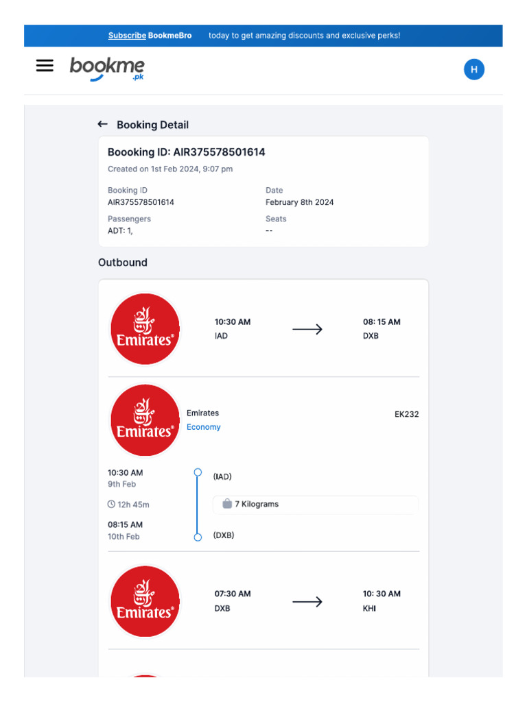 Online Tickets Booking, Pakistan - S #1 E Ticketing Platform | PDF