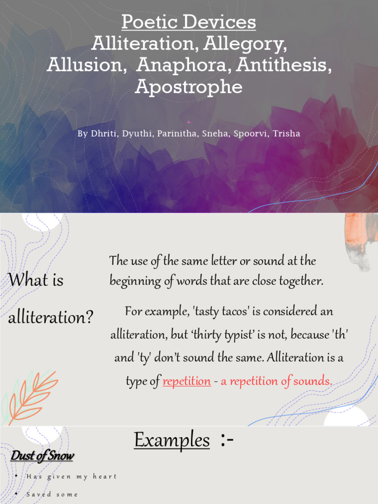 English Presentation | PDF | Allegory