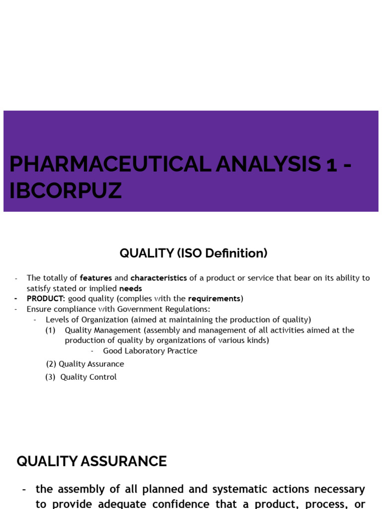 Pharmaceutical-Analysis-1-Quality-Control-1-Https Docs - Google.com ...