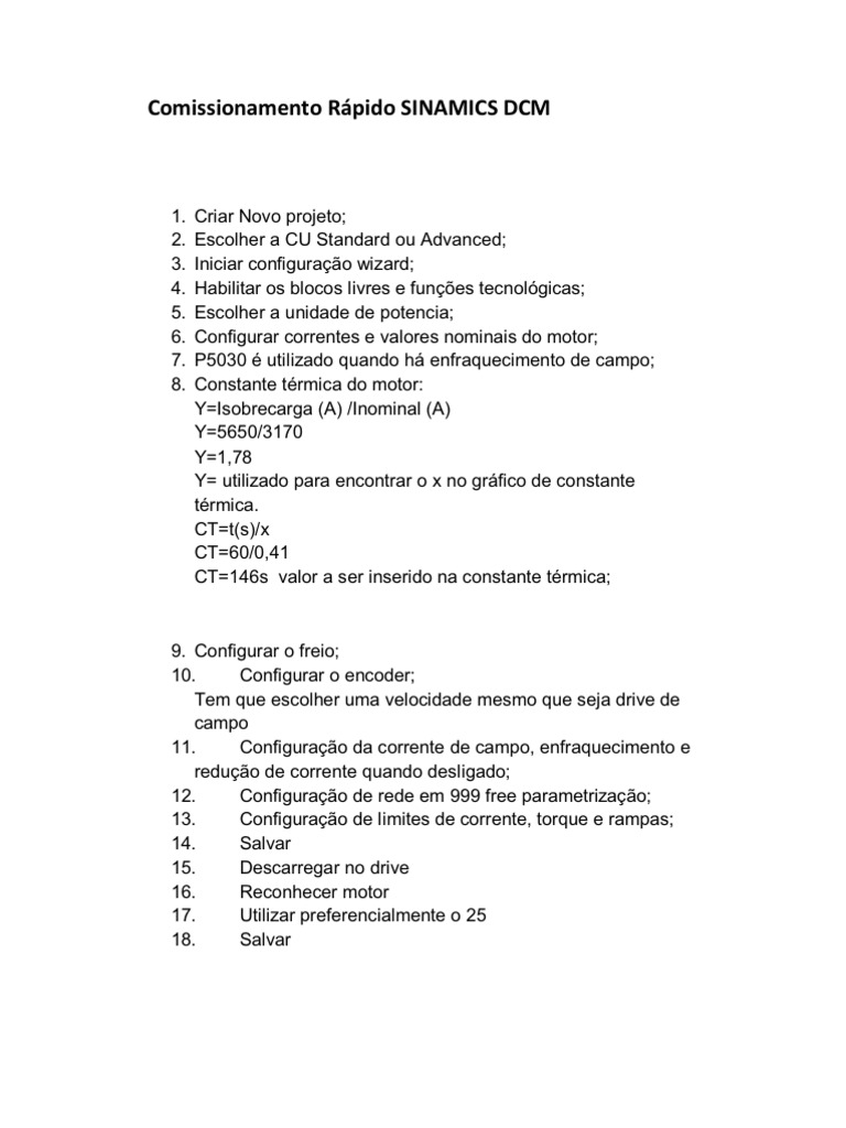 Manual Sinamics DCM em Português | PDF | Computadores