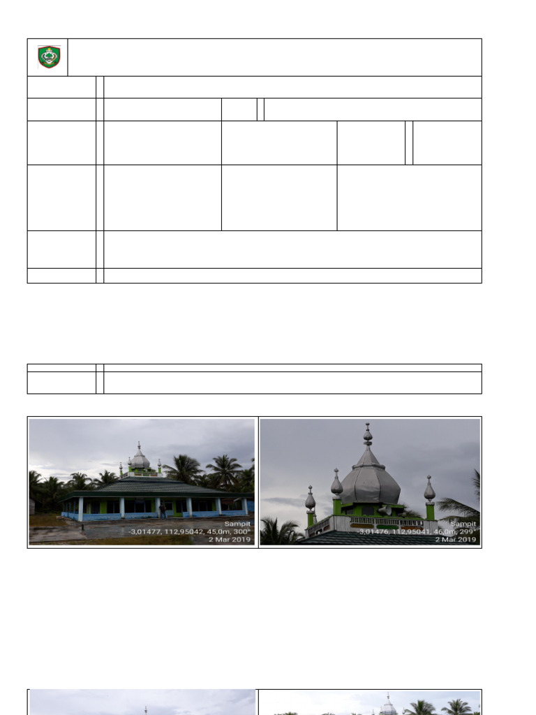 Masjid Raudatul Jannah | PDF