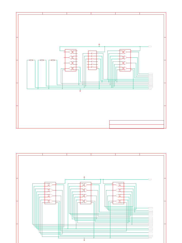 Display de 7 Segmentos Con Compuertas Lógicas. Proyecto Final | PDF