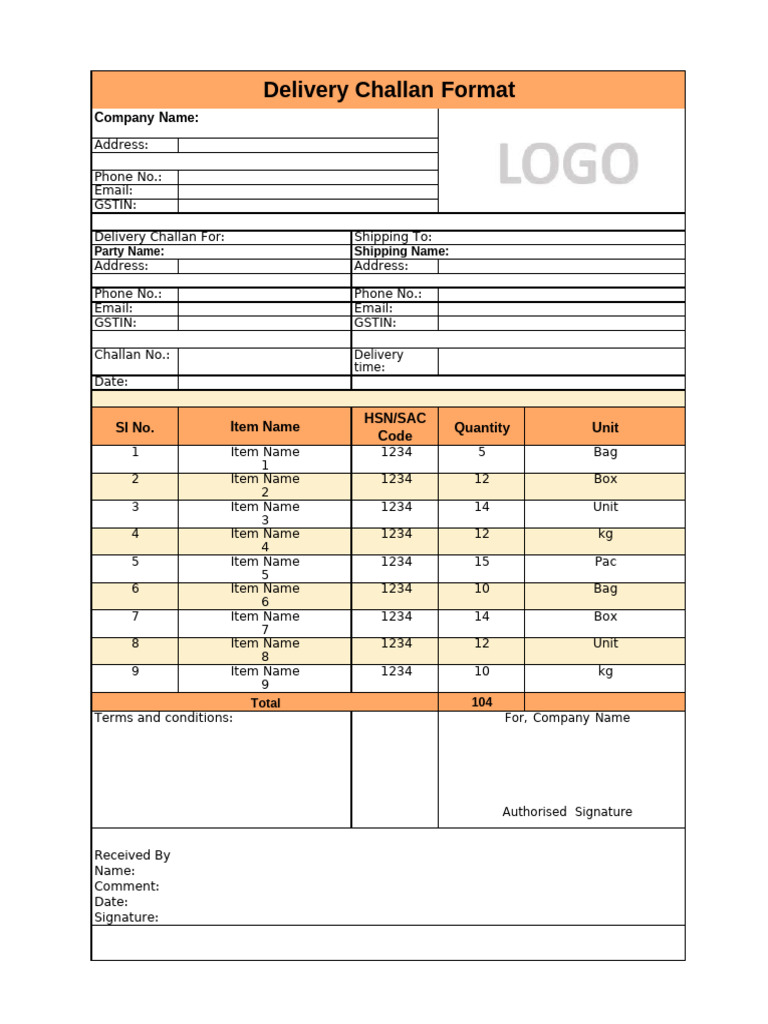 delivery-challan-format-word-2 | PDF