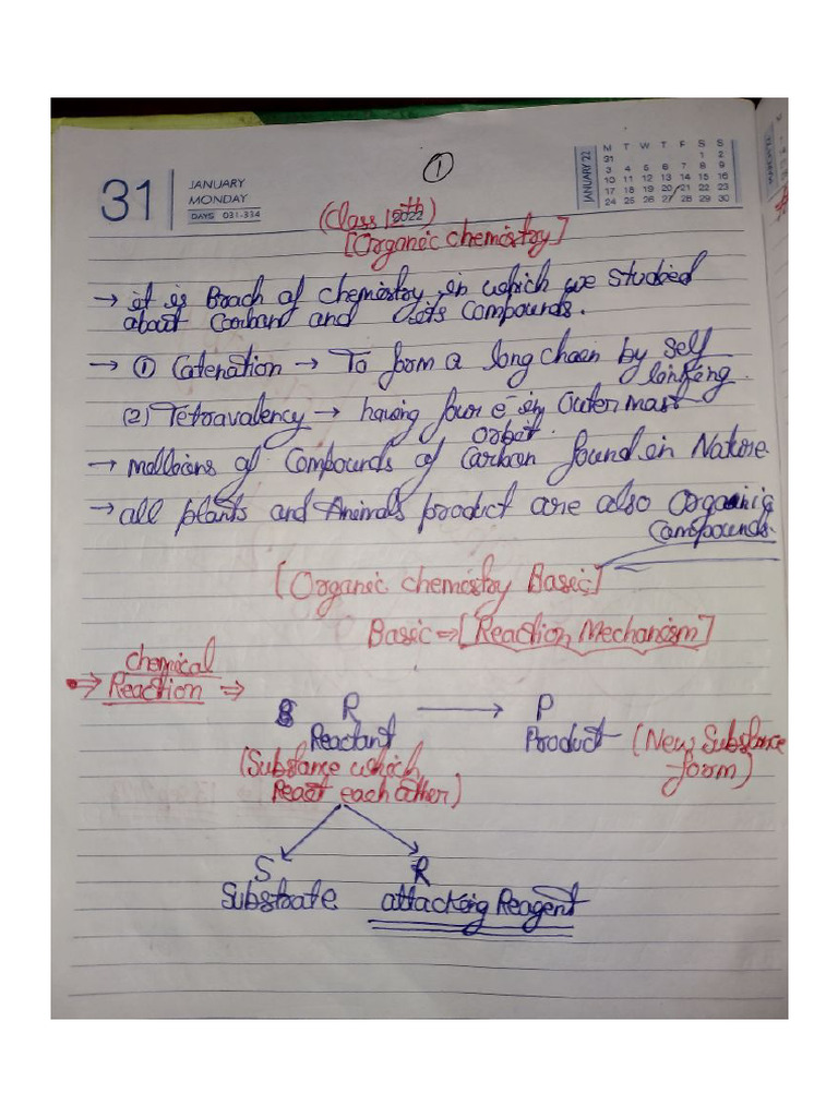 Class 11th Reaction Mechanism | PDF