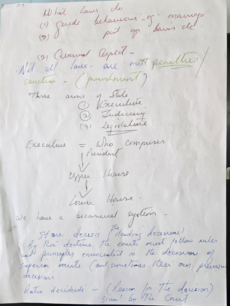 Law Note | PDF