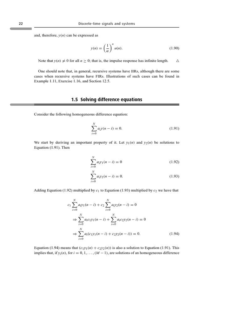 eq-diferenca | PDF | Recurrence Relation | Polynomial