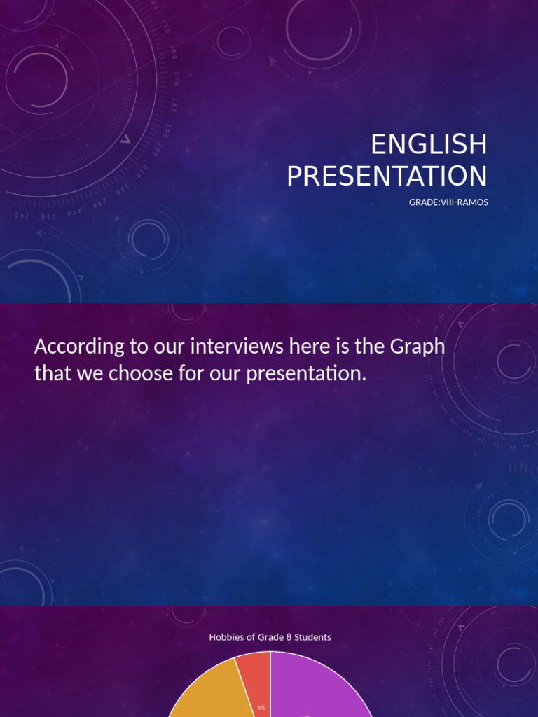 English Presentation | PDF