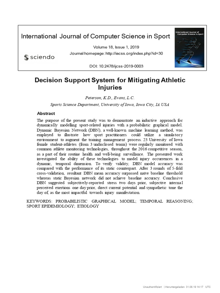 (16844769 - International Journal of Computer Science in Sport ...