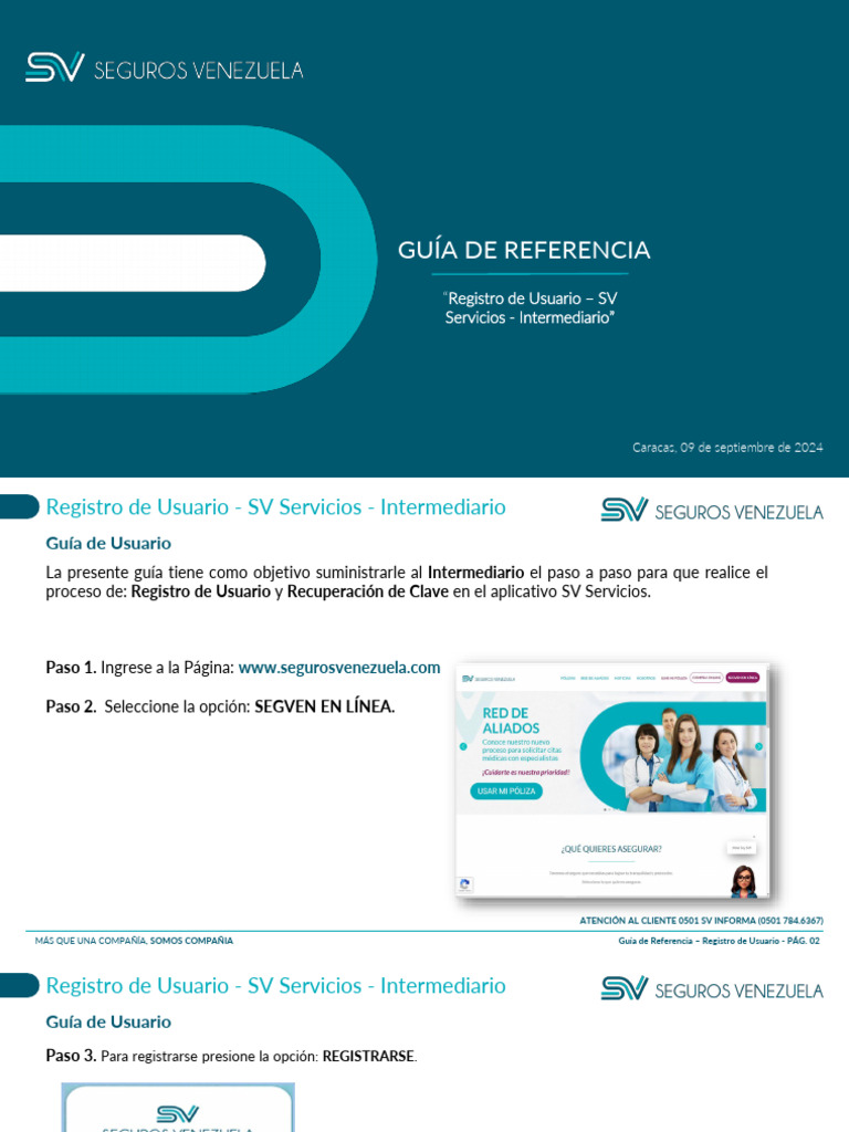 Registro - SV - Servicios - Intermediario - 09092024 (1) 22 | PDF | Usuario (informática ...