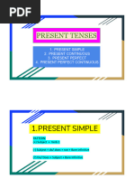 Verb Tense Timeline Classroom Posters Grammar Guides - 143355 | PDF