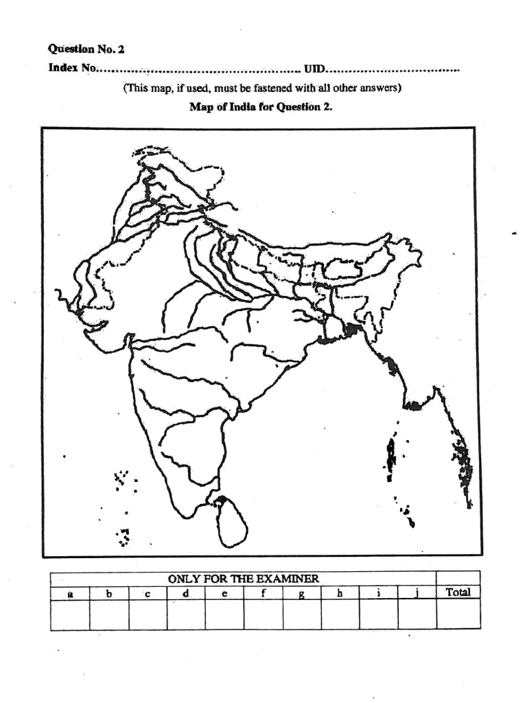 India Map - Physical | PDF