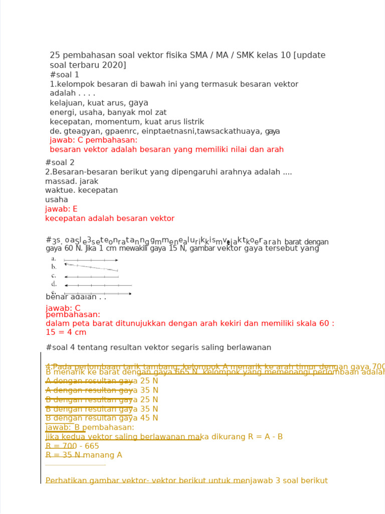pdf-25-pembahasan-soal-vektor-fisika-sma | PDF