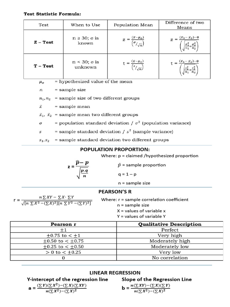 Q2 Formula | PDF