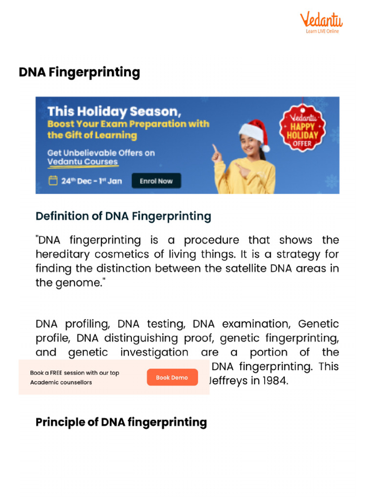 DNA Fingerprinting | PDF