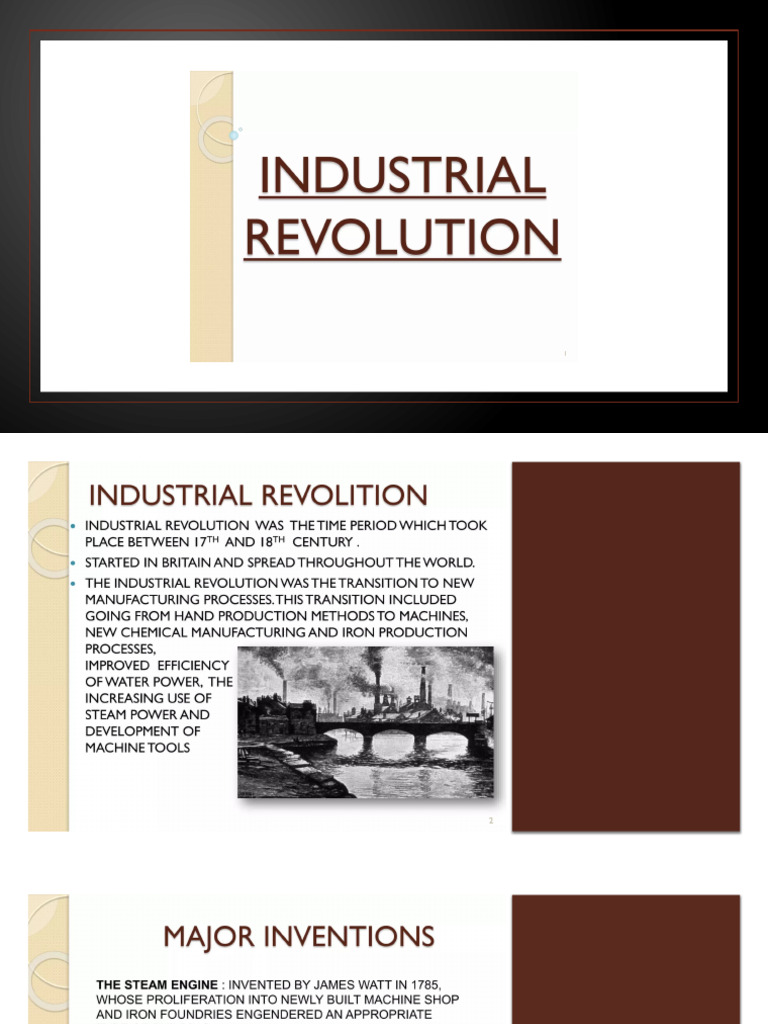 Industrial Revolution | PDF