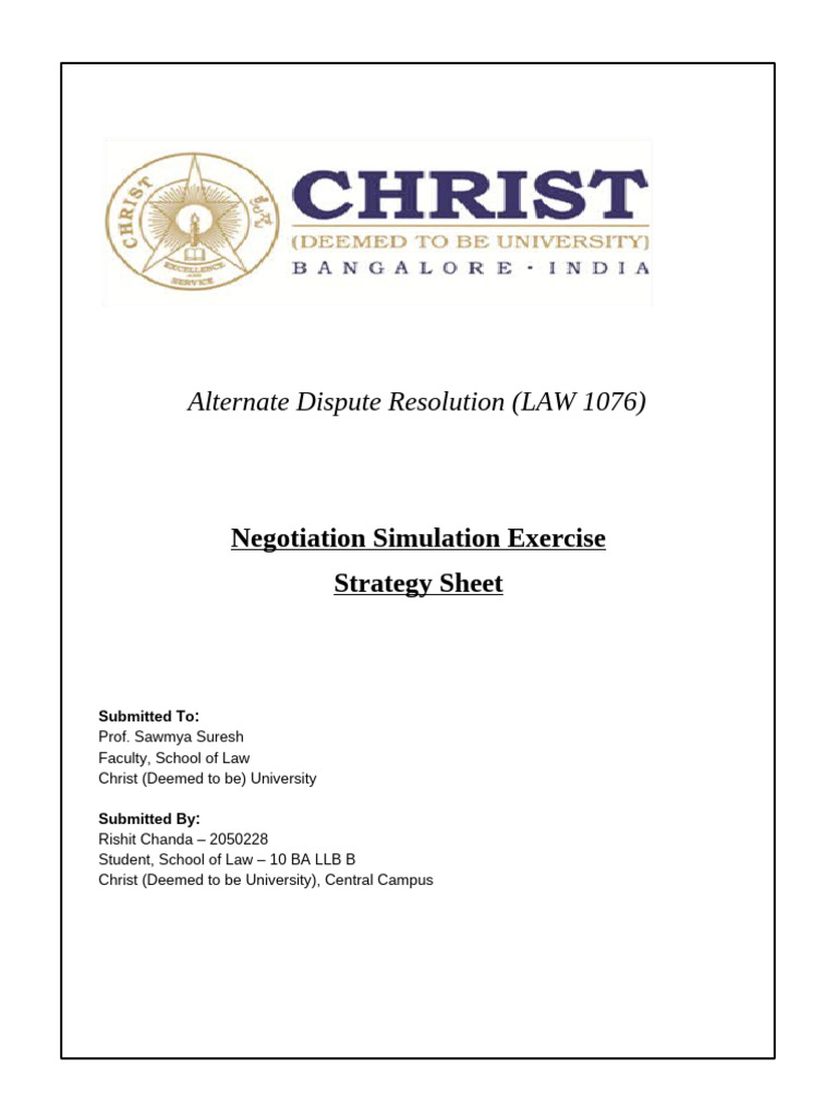 Strategic Paper (1) | PDF | Equity (Finance) | Investing