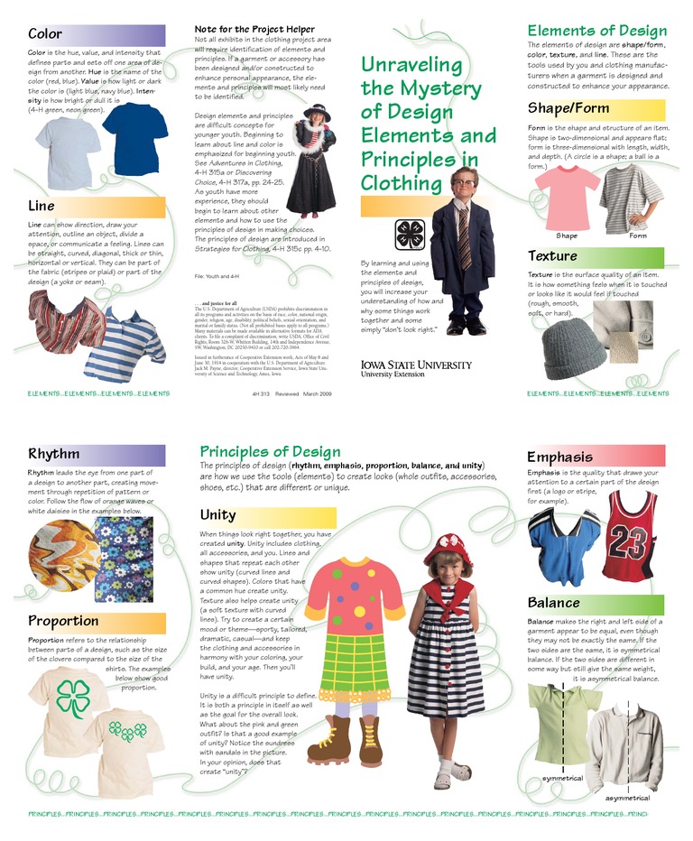 Design Elements | PDF | Shape | Clothing